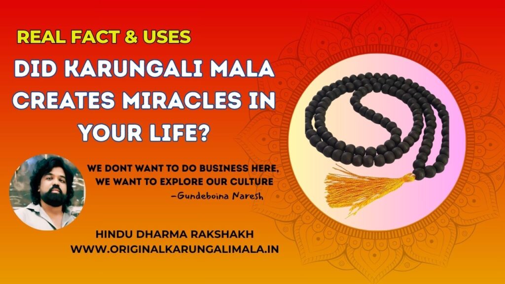 Did the Karungali Mala Will Creates Miracles In Your Life? - Energized ...